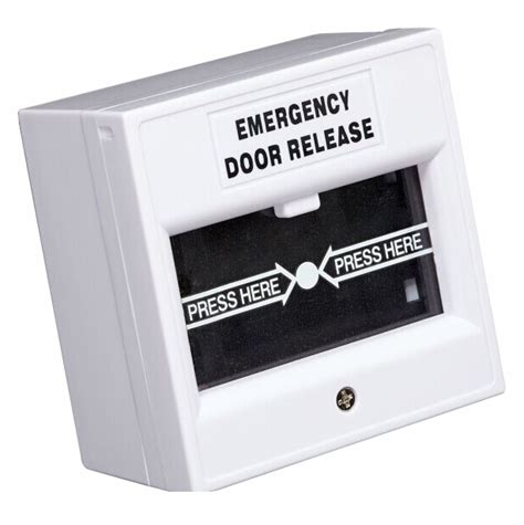 Break Glass Emergency Exit Button HMT EM916 White Shenzhen Huiyuxin Technology Co Ltd