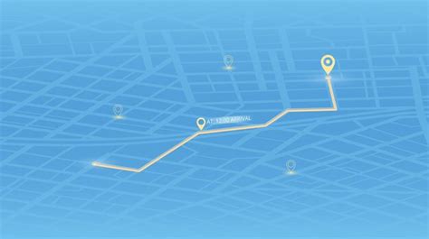 Premium Vector An Abstract Navigation Plan Highlights Poi Including City Streets Blocks City