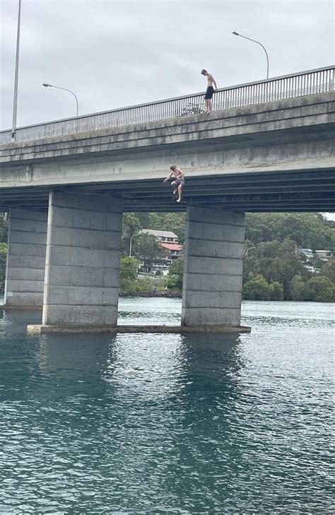 Bridge Jumping Crackdown Gold Coast Issues 834 Fine Warning Gold