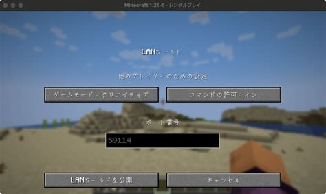 マイクラのマルチプレイ【java版】 Coderdojo伊予
