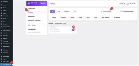 How To Create One Page Navigation In Elementor