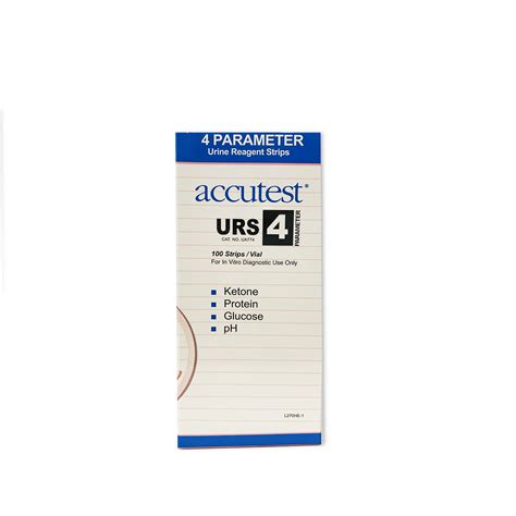 Accutest Urs 4 Urine Reagent Strips
