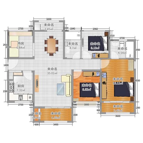 亚迪三村平面图 平面图 简单平面图 第3页 大山谷图库