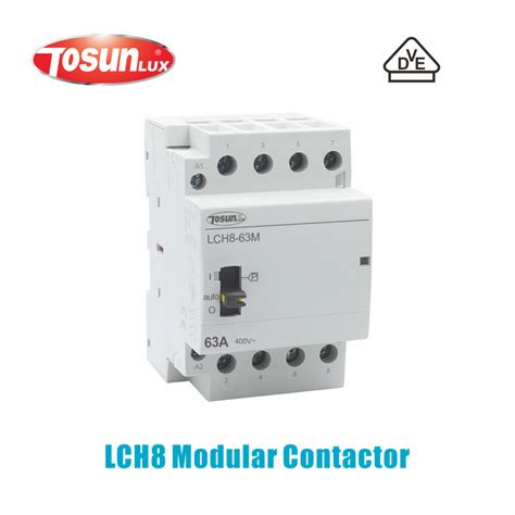 Rail Mount AC Contactor With Switch China Electrical Contactor And Contactor