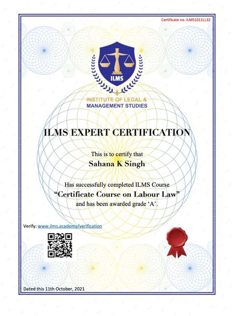 Certificate Course In Prevention Of Sexual Harassment Posh At