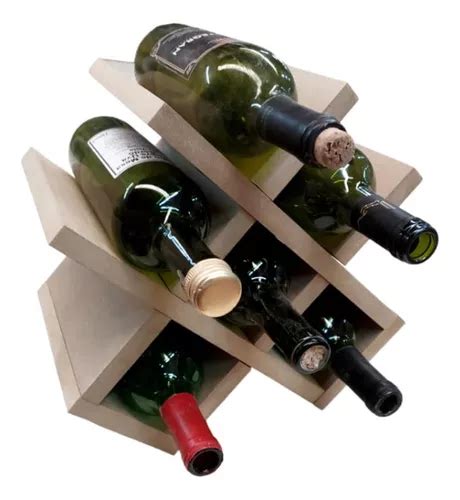 Adega De Mesa Rack Colmeia 6 Nichos Garrafas Vinho Mdf Bar MercadoLivre