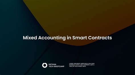 Mixed Accounting In Smart Contracts Metana