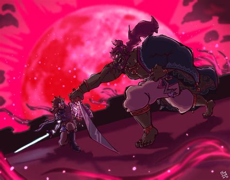 Totk Link Vs Ganondorf Tears Of The Kingdom Rzelda