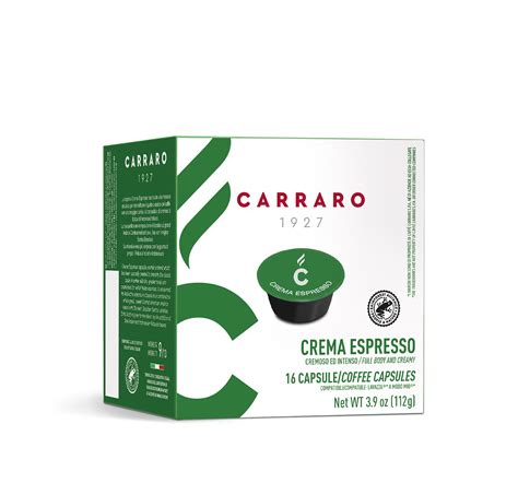 Crema Espresso - 16 capsules - Caffè Carraro