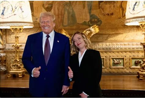 گفت‌گوی نخست‌وزیر ایتالیا و ترامپ درباره اوکراین