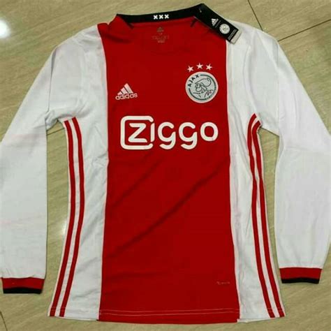 Jual Jersey Baju Bola Ajax Amsterdam Home LONGSLEEVE LS Lengan Panjang