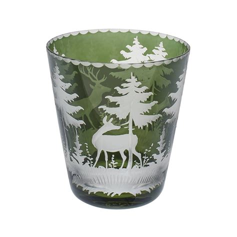 Black Forest Set Of Six Glass Tumbler Amber Sofina Boutique Kitzbuehel