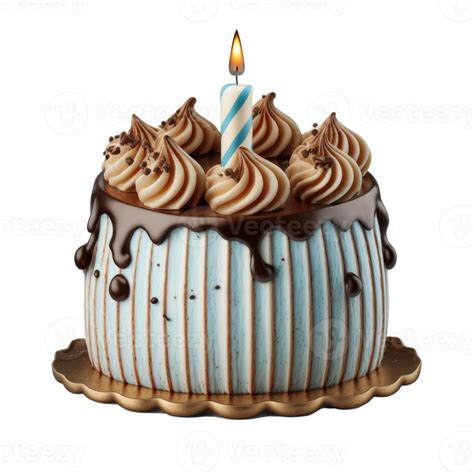 Happy Birthday Background With Cake 23207291 Png