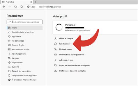 Comment Activer Ou Désactiver La Synchronisation De Son Compte