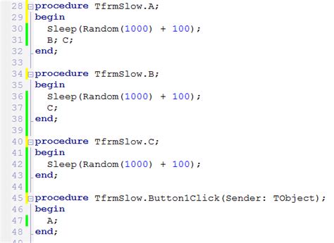 delphi profiling made simple really simple · while true do