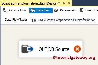 SSIS Script Component As Transformation
