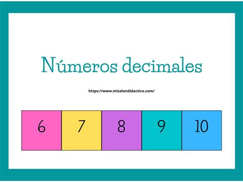 Cuaderno De Ejercicios Números Decimales