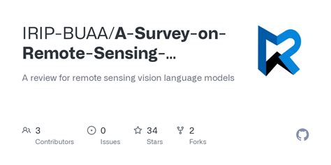 Github Irip Buaaa Survey On Remote Sensing Foundation Models From Vision To Multimodality A
