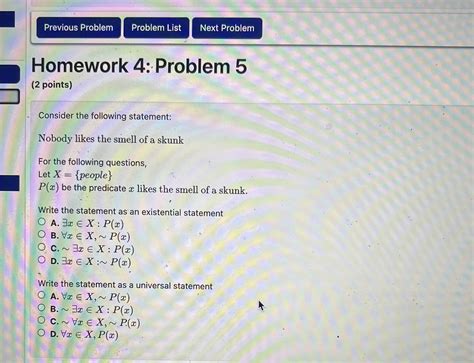 Solved Homework Problem Points Consider The Chegg
