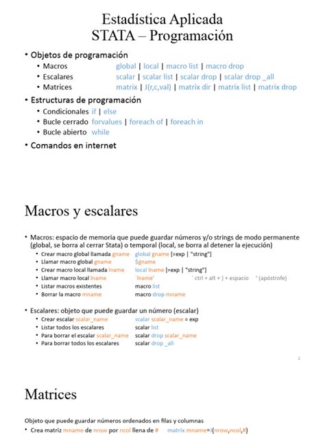 Stata5 Prog Xid 995145 1 Pdf Matriz Matemáticas Cuantil