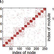 Colour On Line A Network Structure Of The Hierarchical Modular Download Scientific Diagram