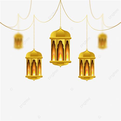 장식 라마단 랜턴 투명 Png 골든 제전 달 Png 일러스트 및 벡터 에 대한 무료 다운로드 Pngtree