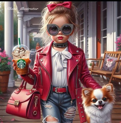 Pin By Marla Milensky On Little Miss Attitude 🤷 Cute Drawings Girly