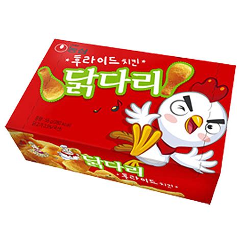 농심 닭다리 후라이드치킨맛 66g 20개 티몬