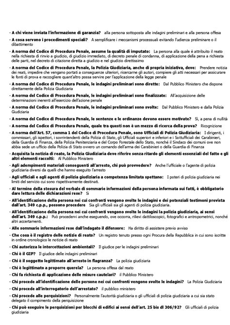 Test Ecampus Diritto Processuale Penale Dispense Di Diritto