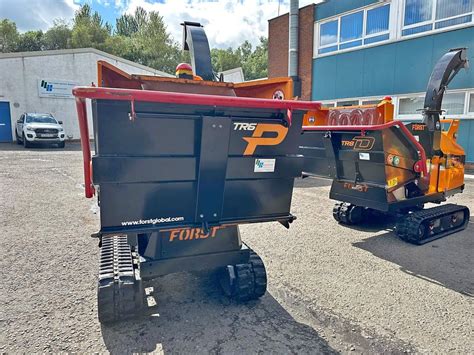 Forst Tr6p 6” Tracked Wood Chipper Ilh Groundcare Machinery