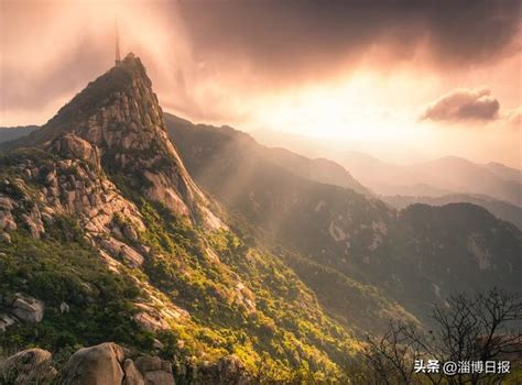 好客山东 好品山东 淄博市沂源县观日出赏晚霞 沂源风景美如画 财经头条