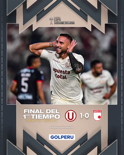 Golperu On Twitter ⏰ Ahora ¡final Del Primer Tiempo Universitario