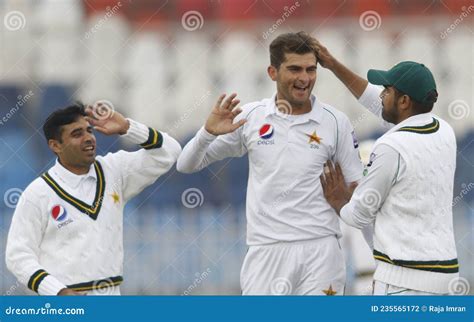 Shaheen Shah Afridi Is A Pakistani Professional Cricketer Editorial