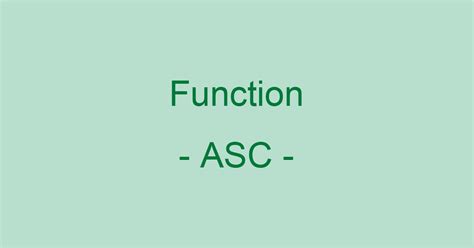 Excelのasc関数の使い方｜全角の英数カナを半角に変換する｜office Hack