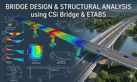Uitvoeren Van Brugontwerp En Structurele Analyse Met Csi Bridge En Etabs
