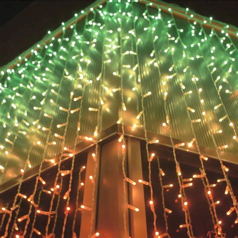 Twinkly Plus Curtain Strings Holiday Outdoor Decor