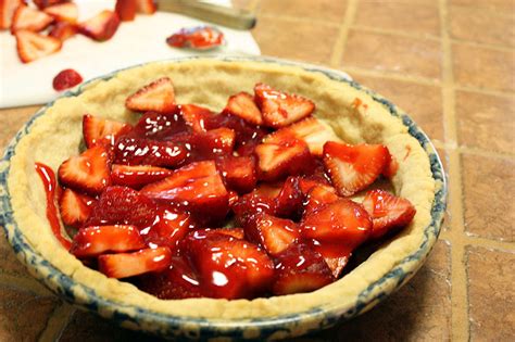 Just A Spoonful Of Strawberry Glaze Pie