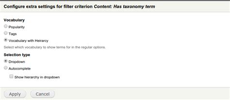 Is It Possible To Show Taxonomy Terms In A Views Filter Sorted