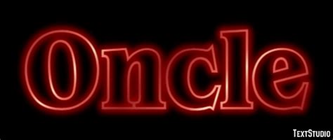 Oncle Stranger Things Logo Text Effect Generator