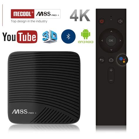 MECOOL M8S PRO L Smart TV BOX Android 7 1 Amlogic S912 3D HD 4K 3G RAM
