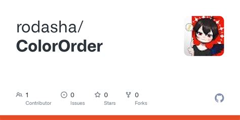 Github Rodashacolororder