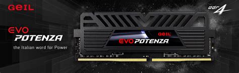 Geil Evo Potenza Amd Intel 16gb 2 X 8gb 288 Pin Pc Ram Ddr4 3200 Pc4