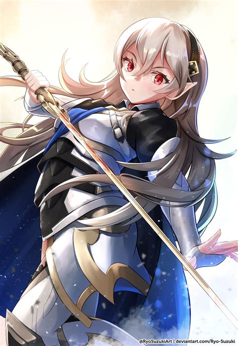 Corrin And Corrin Fire Emblem And 1 More Drawn By Ryo Suzuki Danbooru