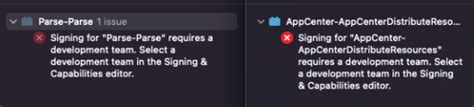 Ios Xcode 14 Needs Selected Development Team For Pod Bundles Stack