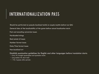 Minimizing Human Error In Localization Ppt