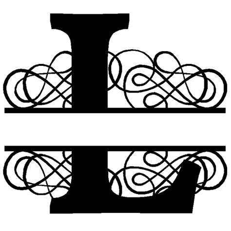 Personalized L Split Monogram Sign Bear Country Metalworks Buy