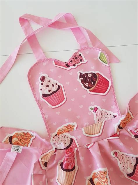 Cupcake Aprons For Women Sweetheart Womens Cooking Apron Etsy