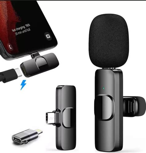 Wireless Lavalier Microphone For Iphone Ios Android Plug Play Wireless £22 50 Picclick Uk