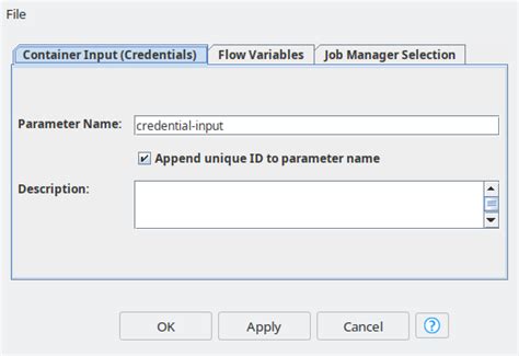Bug With Container Input Credentials Knime Server Knime Community