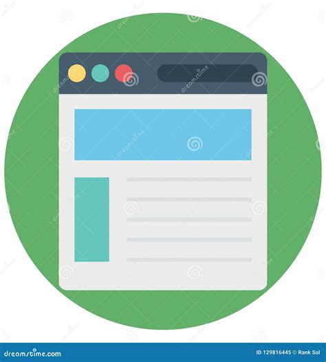 User Interface Web Design Isolated Vector Icons That Can Be Easily